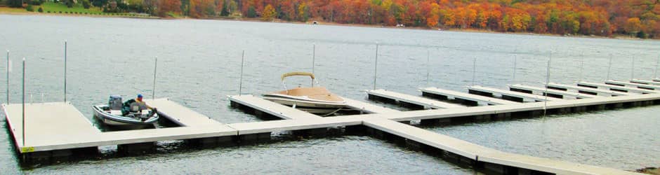 Commercial & Residential Aluminum Floating Docks - Dock Systems in MD ...